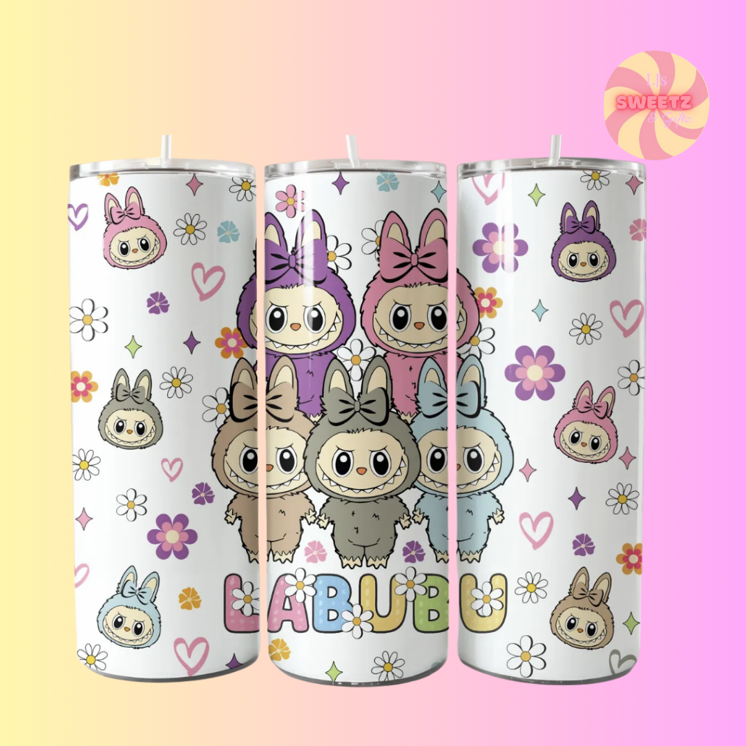 Labubu Daisy Tumbler – LJs Sweetz & Giftz